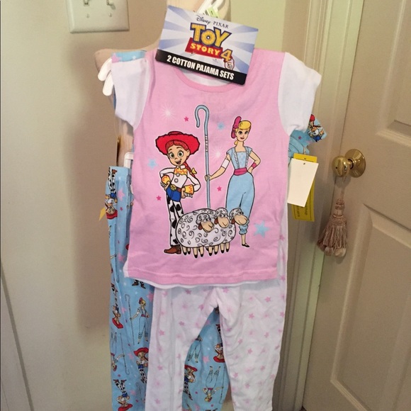 Toy Story 4 | Pajamas | Nwt Toy Story 4 Two Pairs Pajamas Size 4t 36 ...